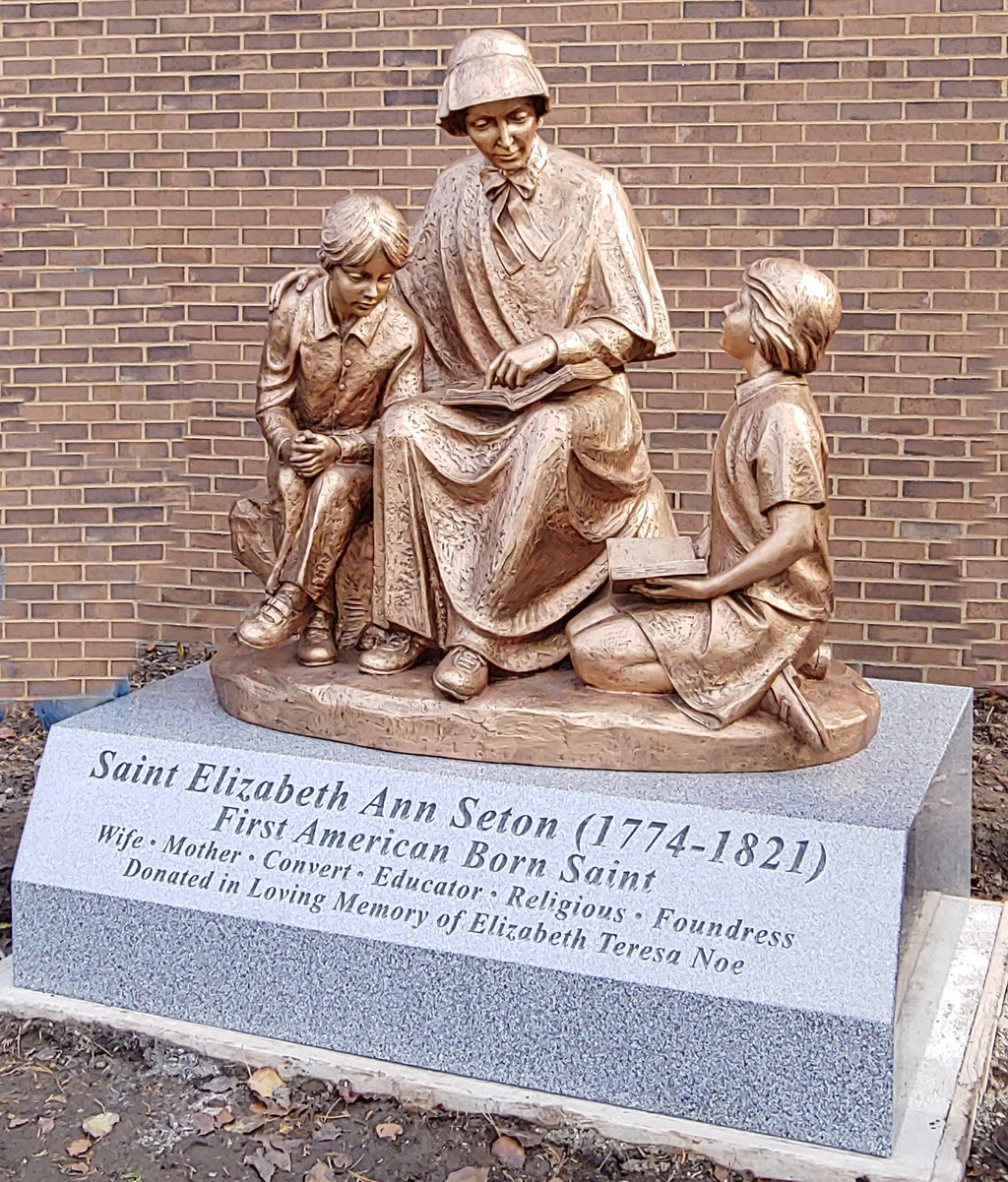 906 Mother Seton Group Bronze – Church Supply Warehouse