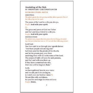 9780814634462 Anointing of the Sick Participant's Leaflet – Church ...