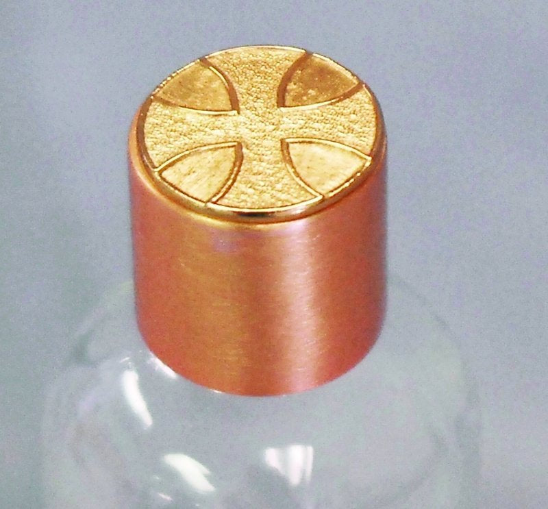 Vessel For Holy Water - Cross Design - ZZ101X – Church Supply Warehouse