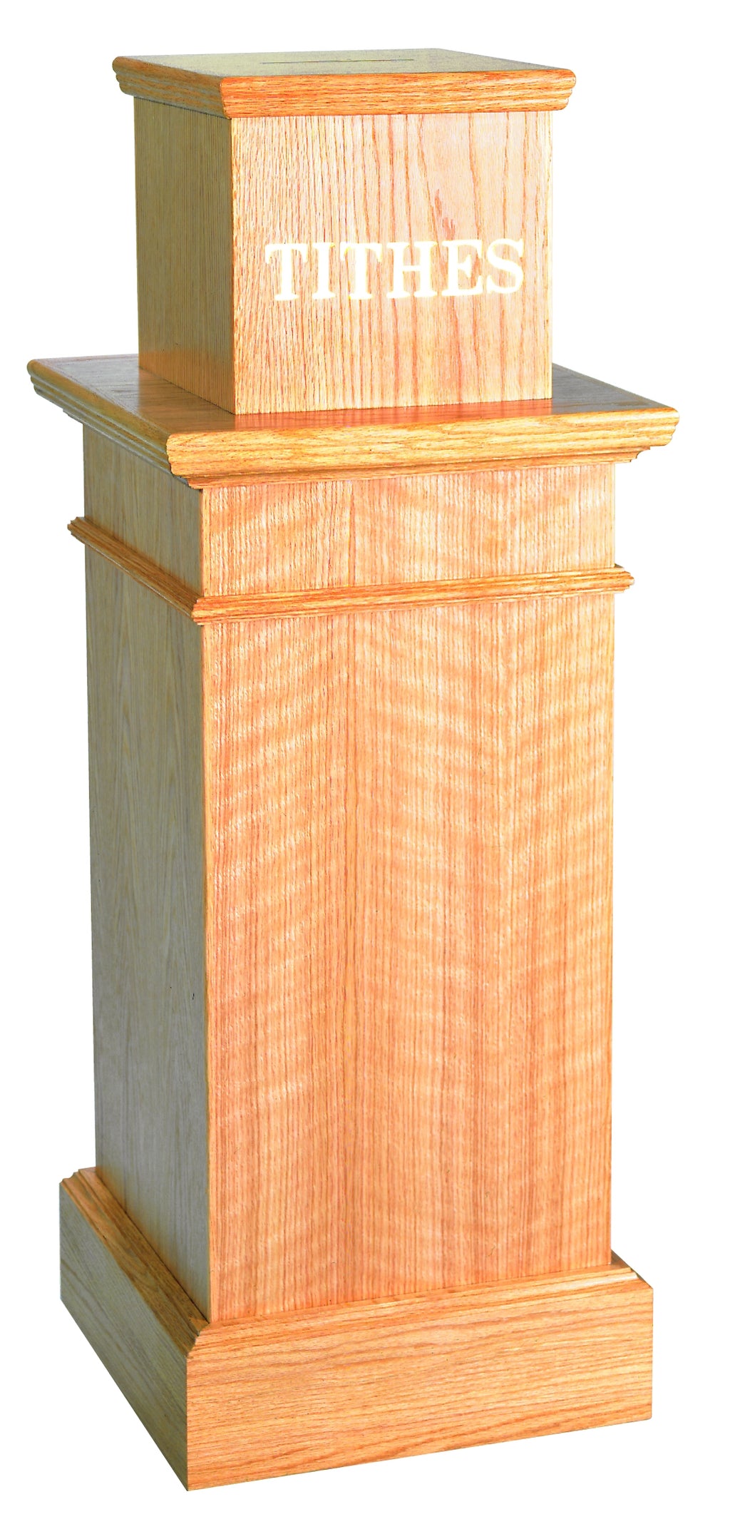 Tithe Box with lettering without light 16"W x 16"D x 42"H - 1161 ...