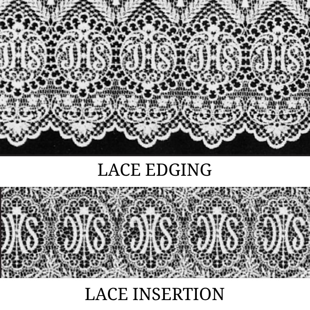 LACE EDGINGS & INSERTIONS - 1215XB-LEI – Church Supply Warehouse
