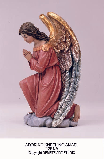 Adoring Kneeling Angels Praying Hands - 1261/A – Church Supply Warehouse