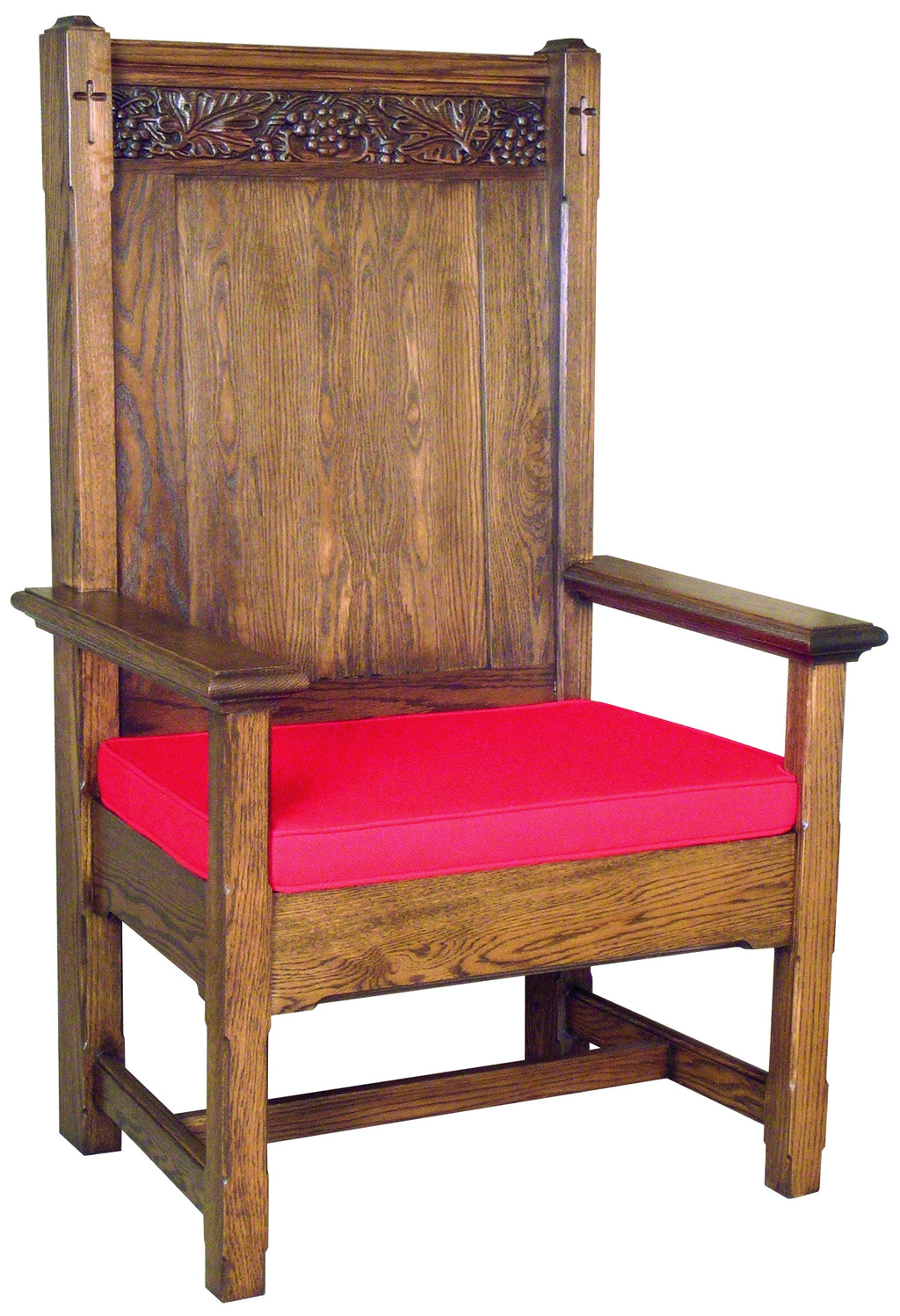 Celebrant Chair with Wood Back - 150 – Church Supply Warehouse