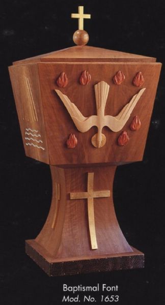 1653 Baptismal Font – Church Supply Warehouse
