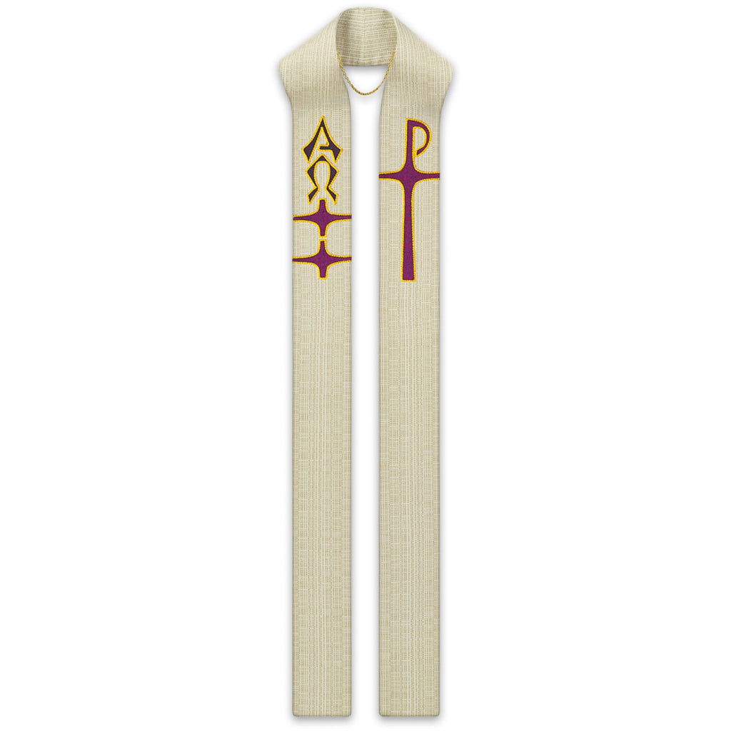 50-2507 Alpha Omega - Stole – Church Supply Warehouse