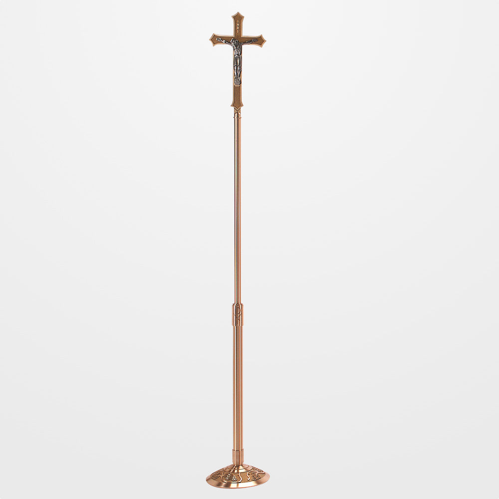 Processional Cross - 93" Height - 4X175F – Church Supply Warehouse