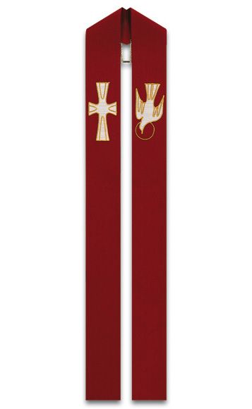 50-3807 Holy Spirit Stole – Church Supply Warehouse