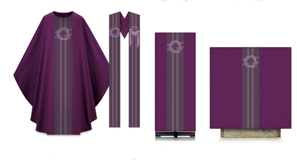 5117 Lenten Parament Set - 5117-PRT – Church Supply Warehouse