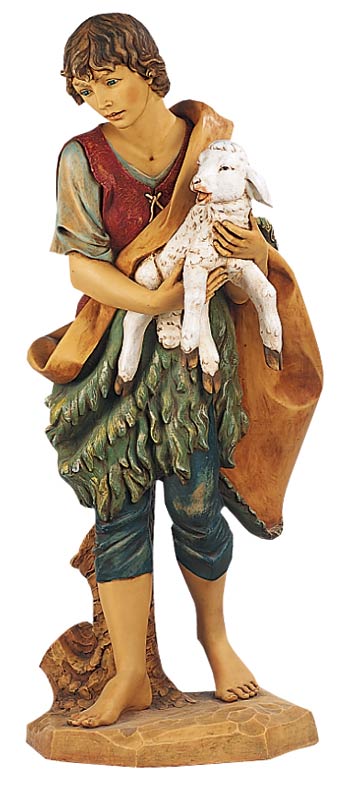 52351 50" GABRIEL SHEPHERD W/SHEEP – Church Supply Warehouse