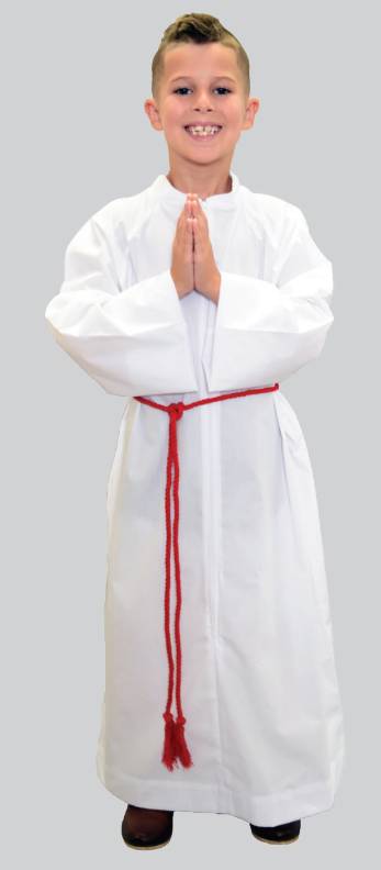 LIGHT WEIGHT ALTAR SERVER ALB - 556-ALB – Church Supply Warehouse