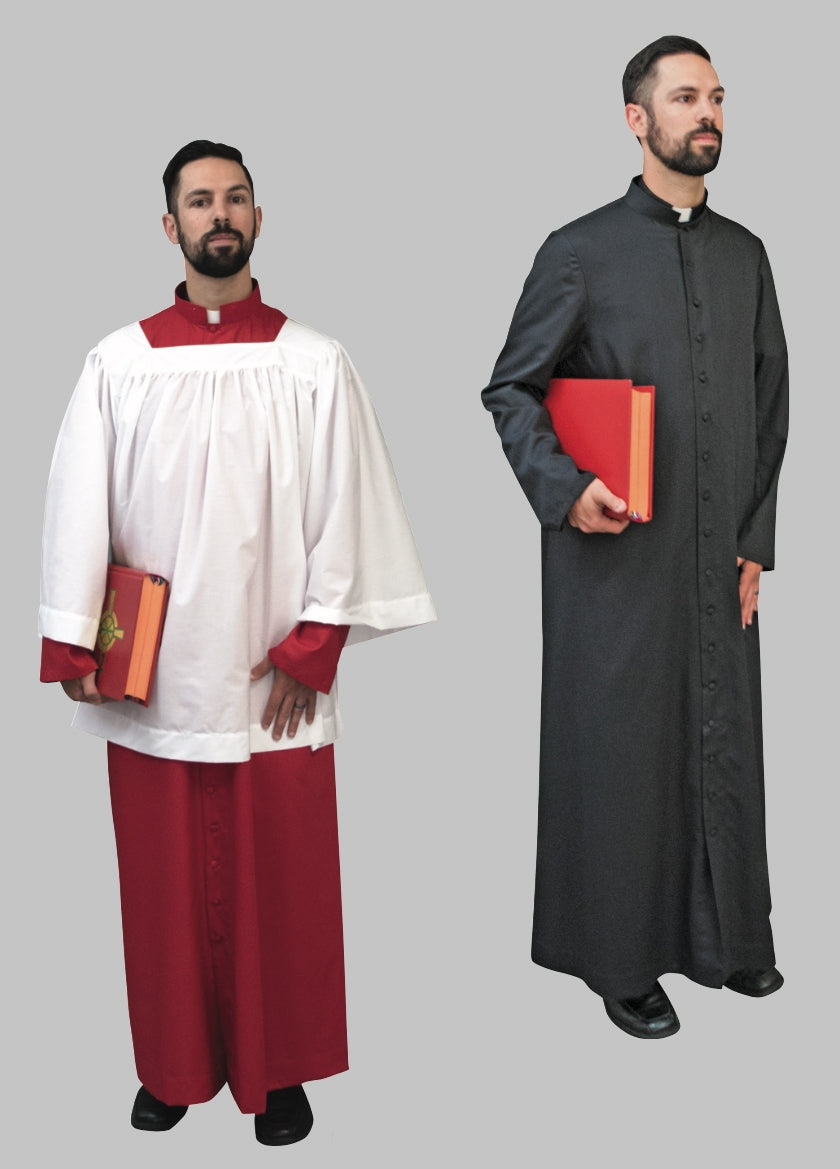 Adult & Priest Washable Cassocks - 563B Series – Church Supply Warehouse