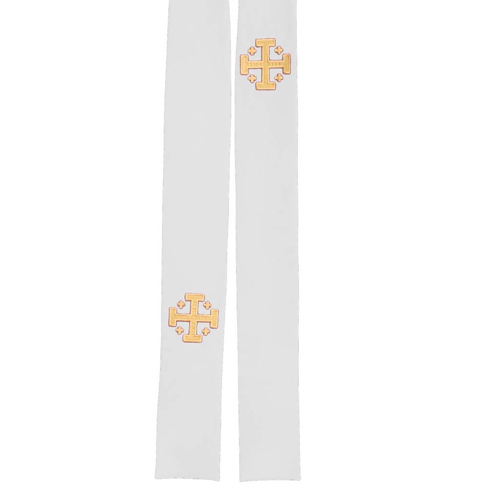 JERUSALEM CROSS STOLE - 707-708-STOLE – Church Supply Warehouse
