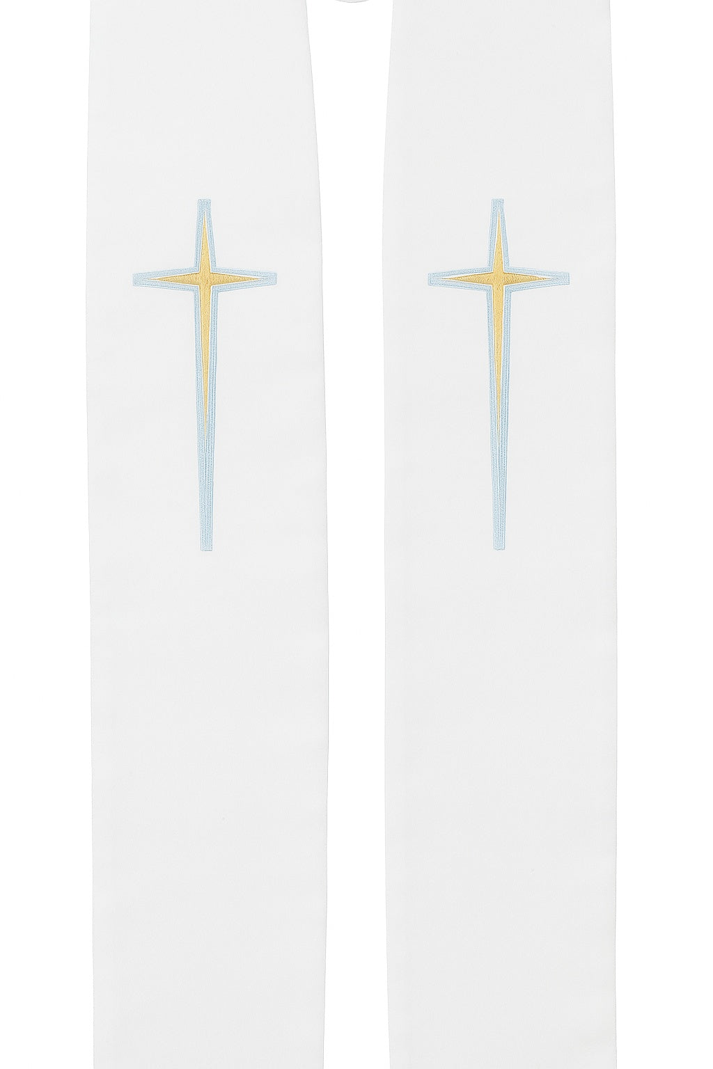 TAPERED CROSS STOLE - 711-712-STOLE – Church Supply Warehouse