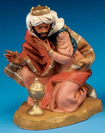 72816 7.5" KING BALTHAZAR FIGURE – Church Supply Warehouse