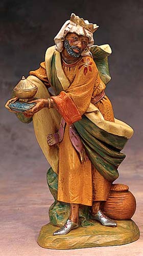 72916 12" KING BALTHAZAR FIGURE – Church Supply Warehouse
