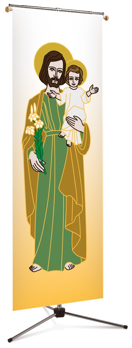 St Joseph Banner - 7524 – Church Supply Warehouse