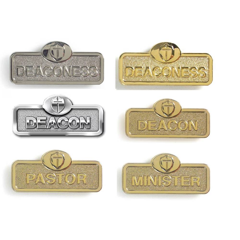 Minster & Deacon/Deaconess Badges – Church Supply Warehouse