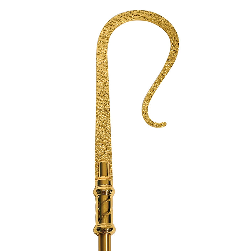 Crozier, Gold Plated - K65-G – Church Supply Warehouse