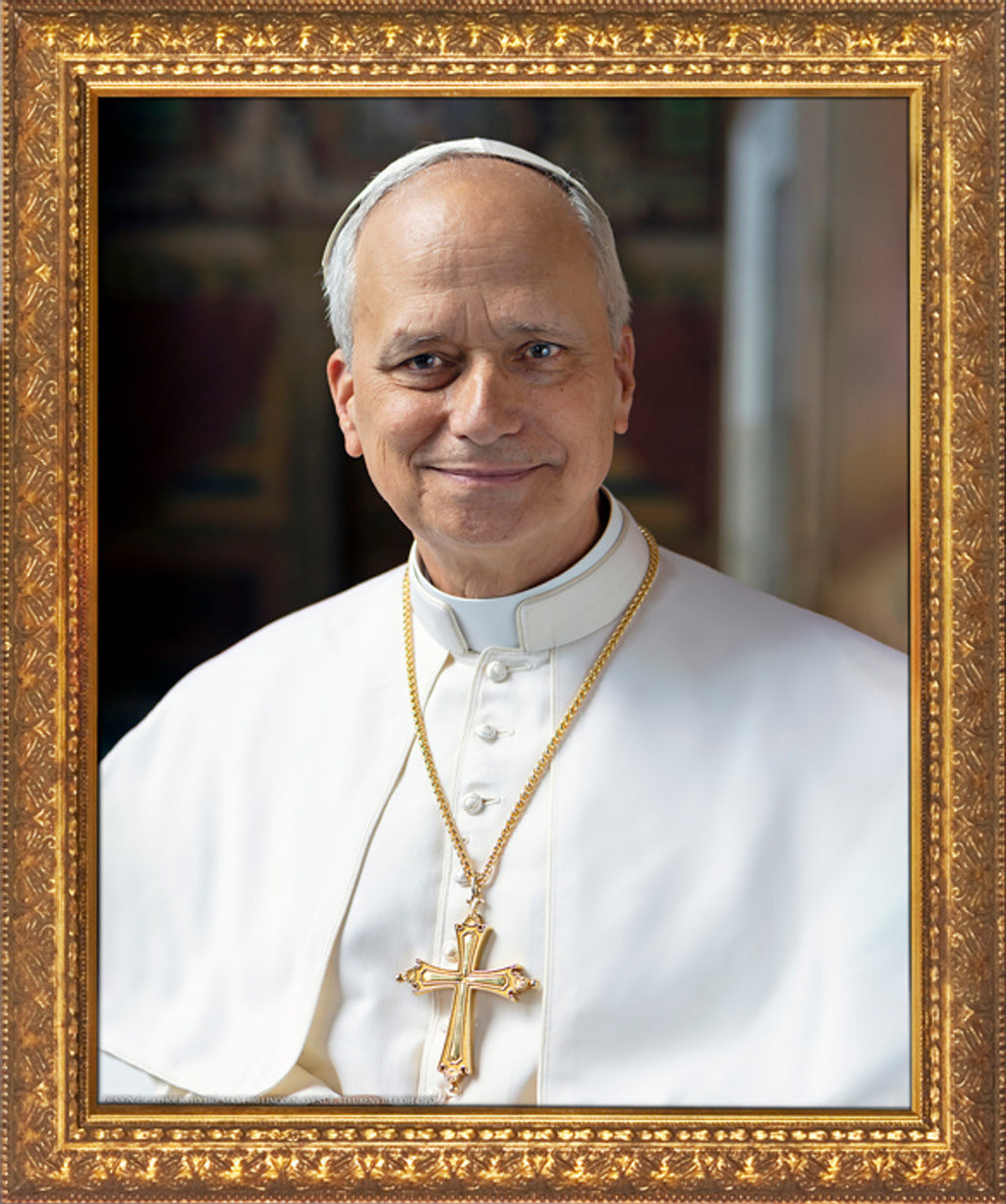 Pope Leo XIV - Formal Portrait Framed Art - NW-1879-PRT – Church Supply ...