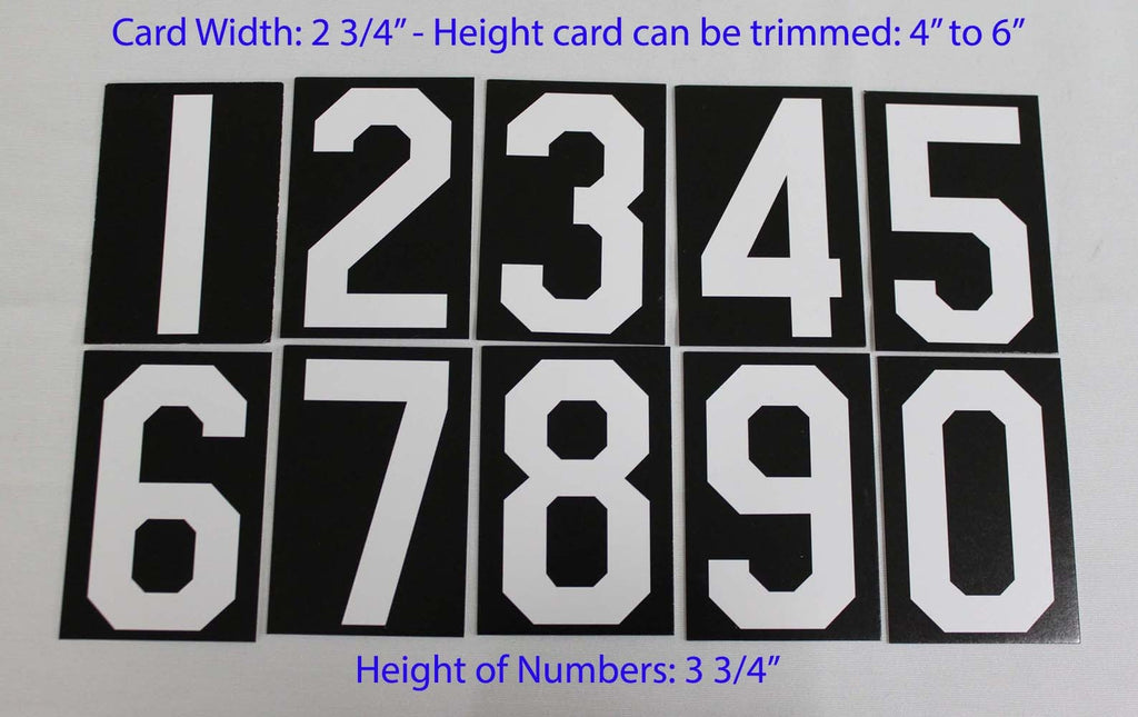 HYMN BOARD NUMBERS SET E – Church Supply Warehouse