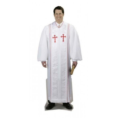A520 Pulpit Robe - White – Church Supply Warehouse
