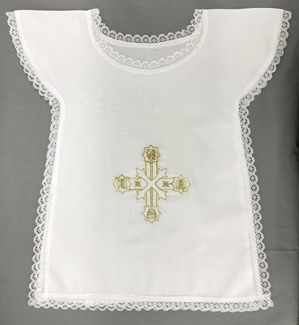 Baptismal Bib Alpha Omega Design - BIB2 – Church Supply Warehouse