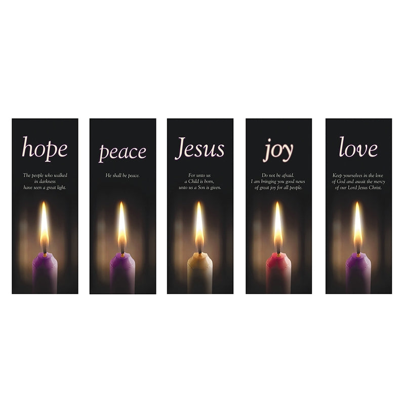 X-Stand Advent Candle Banner Set - F3640 – Church Supply Warehouse