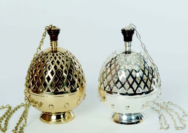 H-173 Cathedral Censers Single Chain – Church Supply Warehouse