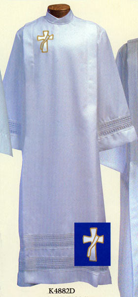 K4882D Front Wrap Deacon Cassock Alb – Church Supply Warehouse