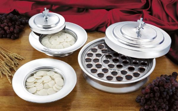PCKC162 Polished Aluminum Communion Ware – Church Supply Warehouse
