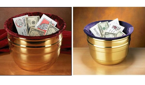 PCGS526 Large Offering Pots – Church Supply Warehouse