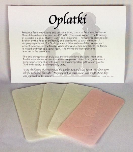 Oplatki Christmas Wafers - OPLATKIPKG – Church Supply Warehouse