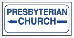RSP2 Presbyterian Church Sign – Church Supply Warehouse