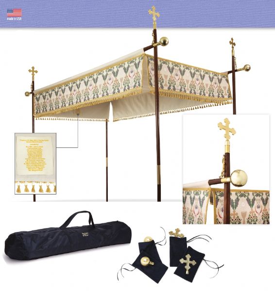 TT1212 Tapestry of Life Custom Processional Canopy Set – Church Supply ...