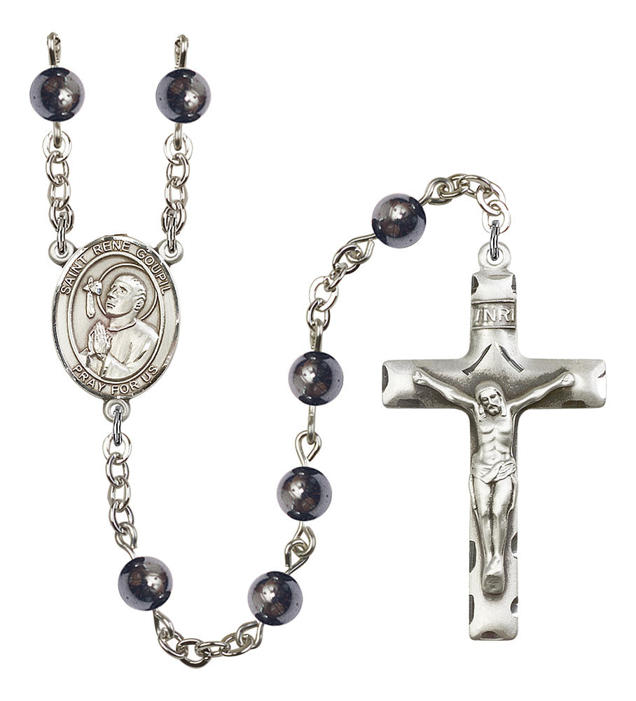 8334-Mens St. Rene Goupil Rosary, Available in 7 Colors – Church Supply ...
