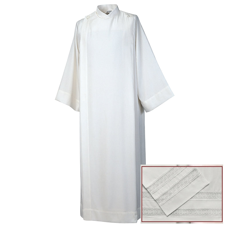 437 Front Wrap Alb – Church Supply Warehouse