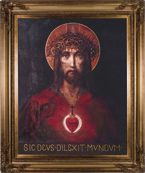 RMC-150-1 For God So Loved the World - Gold Frame – Church Supply Warehouse