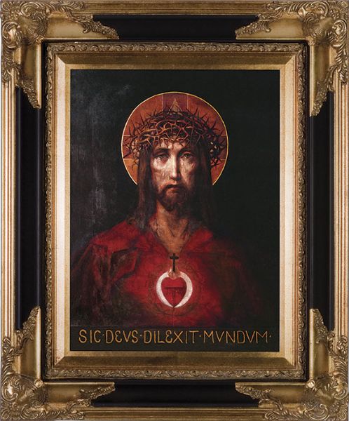 RMC-150-2 For God So Loved the World - Dark Frame – Church Supply Warehouse