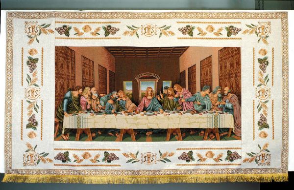 TD007 Last Supper Altar Cover – Church Supply Warehouse