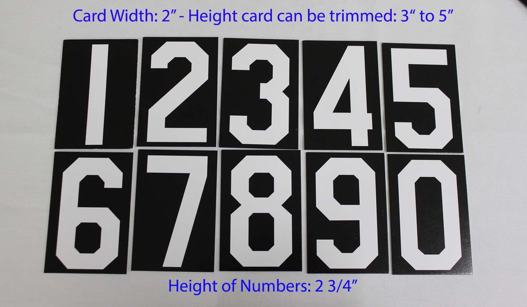 Hymn Board Numbers - Specify Trim - TS10024CD – Church Supply Warehouse